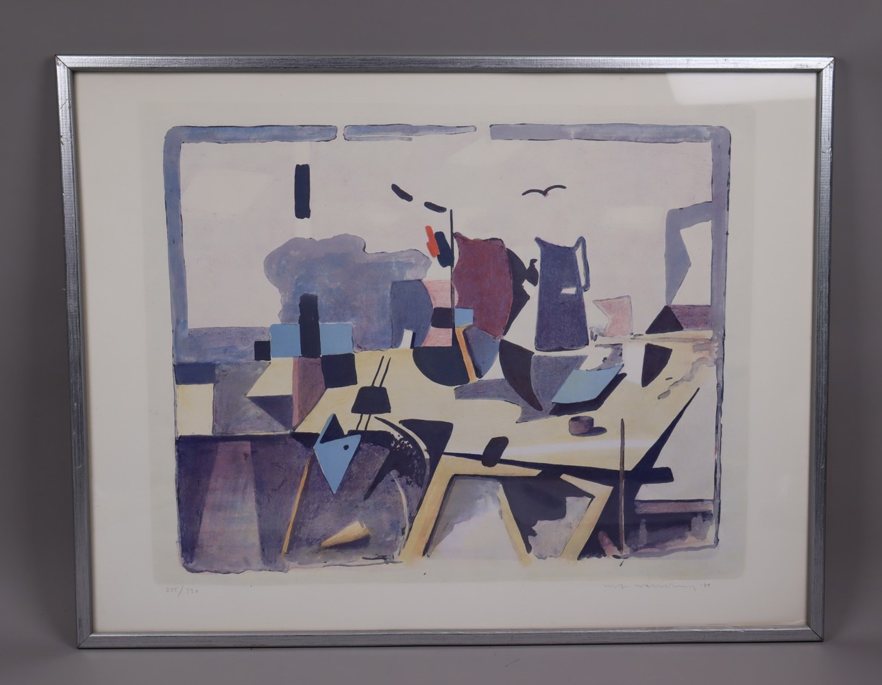 Ulf Wahlberg, litografi, komposition | Auktion.se