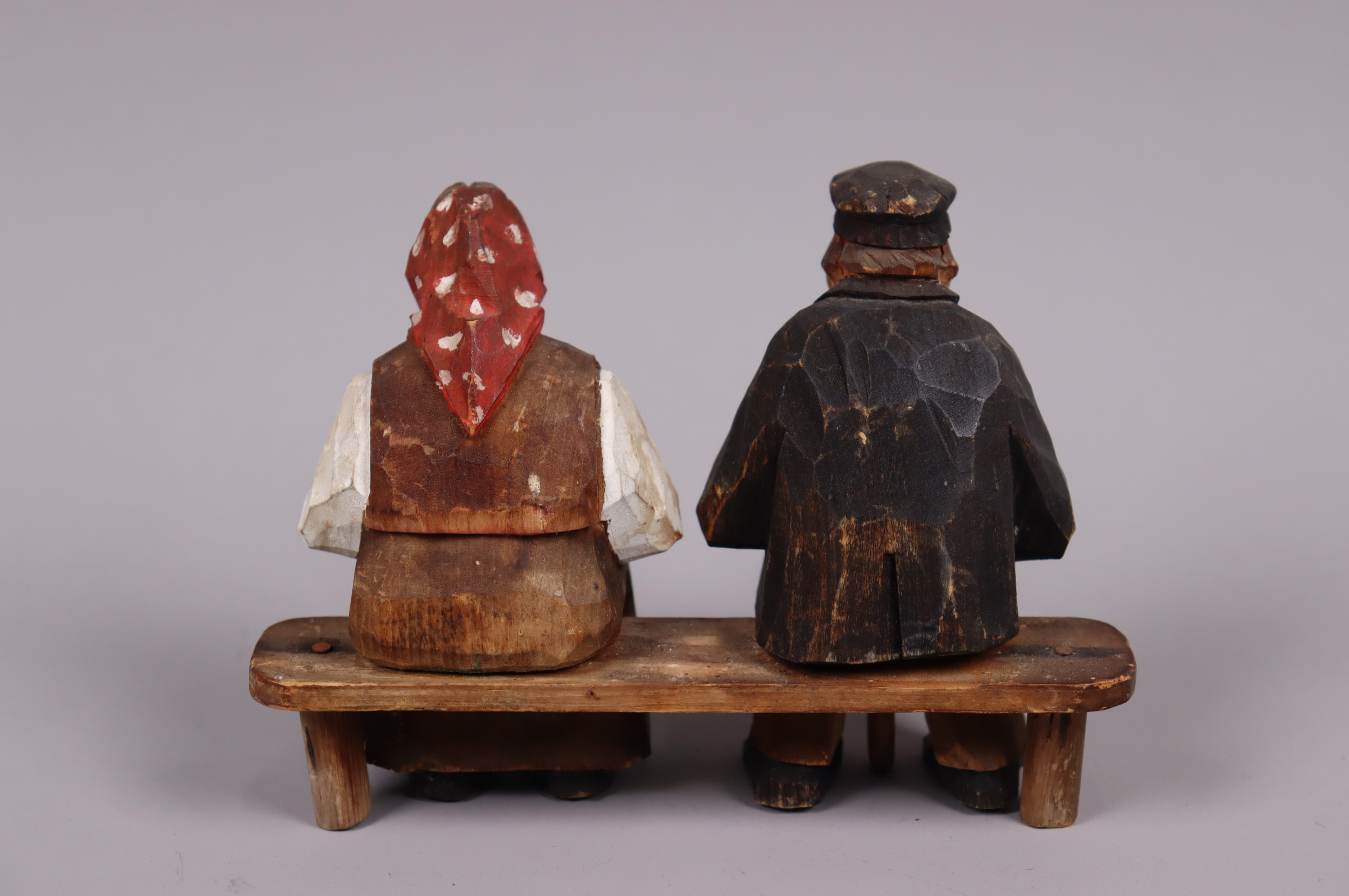 Carl Olof Trygg (troligen), snidade trä… | Auktion.se