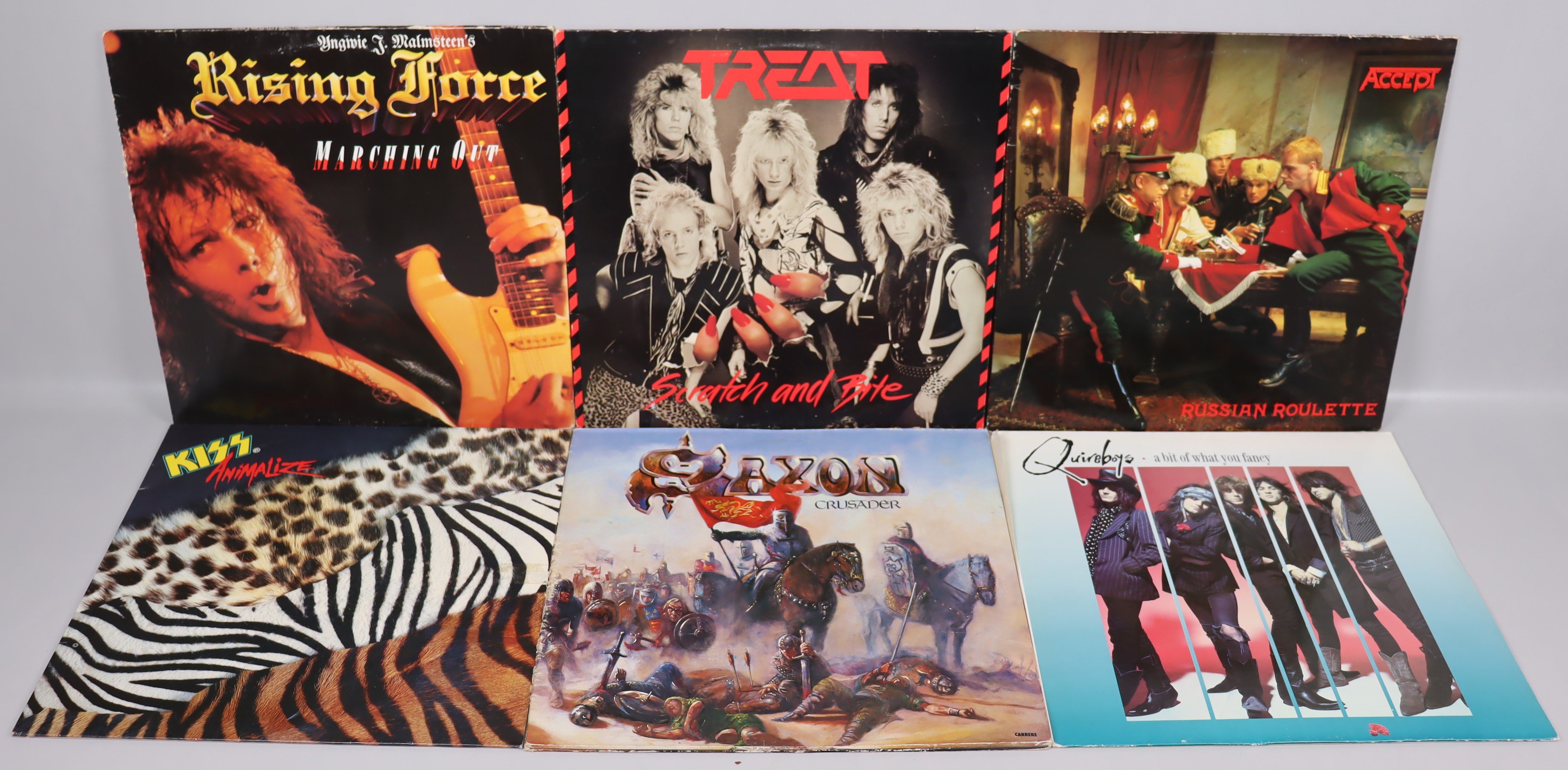 LP-Skivor, 60st, Hård-Rock, Heavy Metal… | Auktion.se