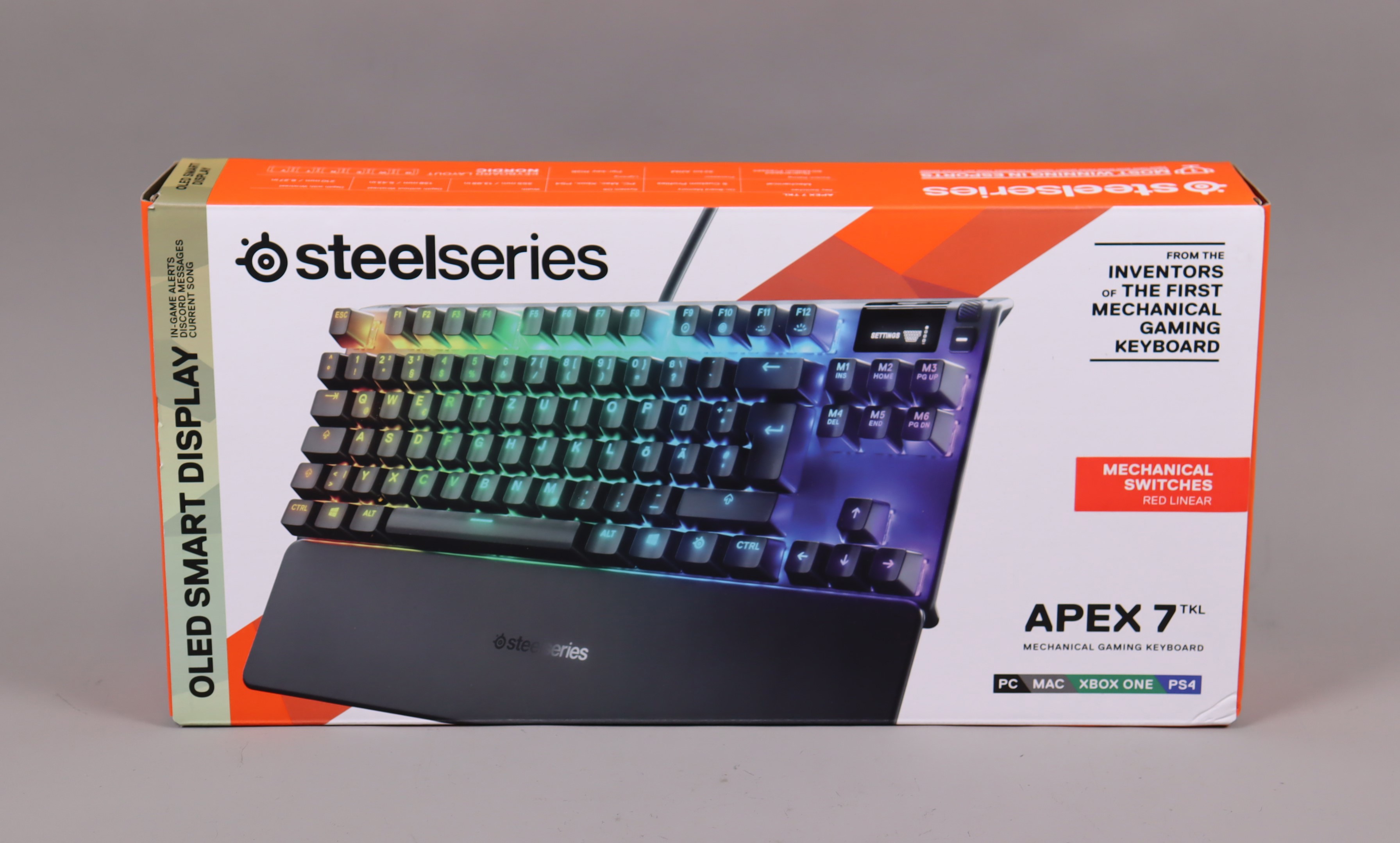 SteelSeries Apex 7 TKL Gaming Keyboard, … | Auktion.se