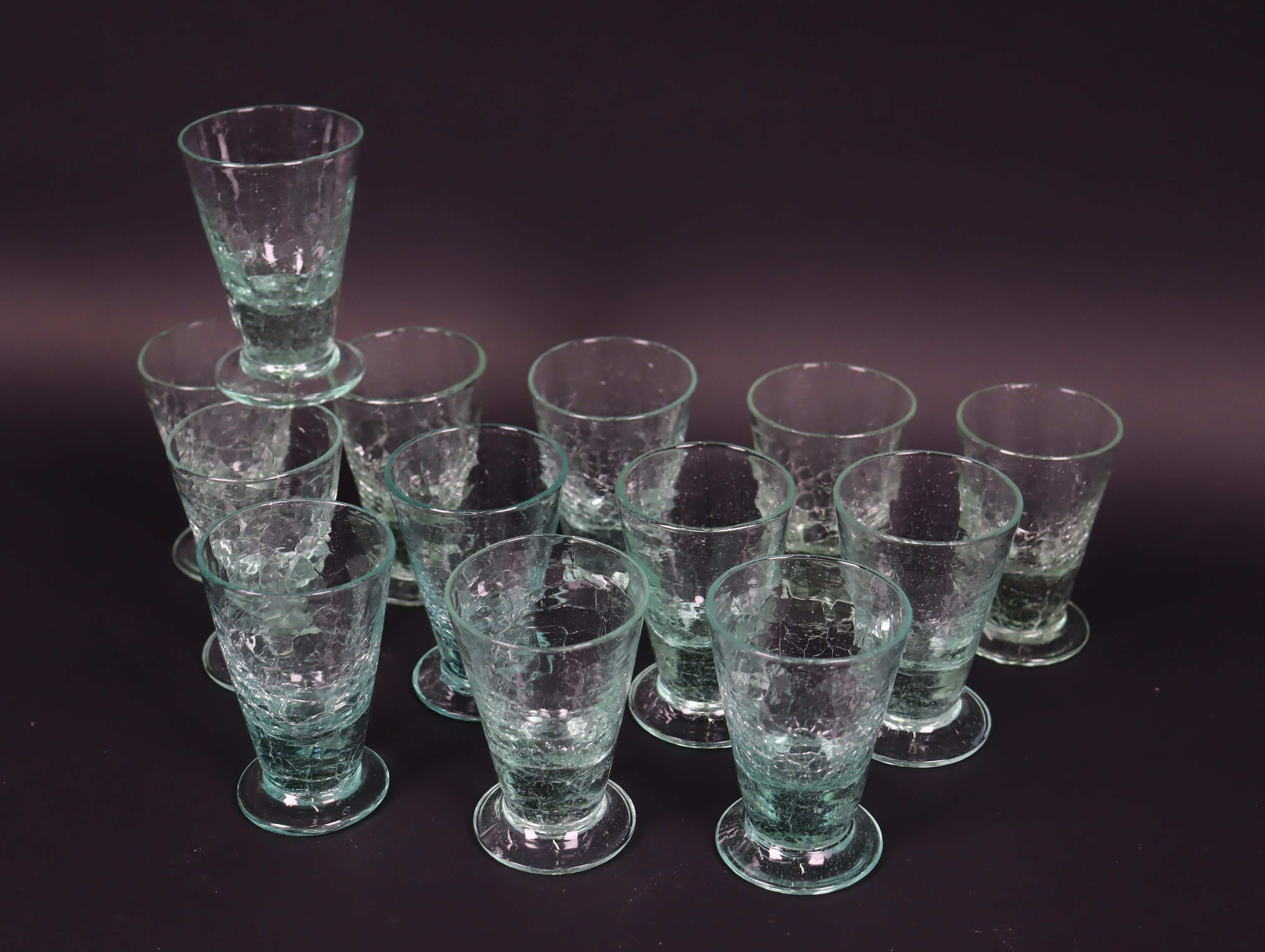 Trelleborgs Glasbruk, snapsglas, 13st | Auktion.se