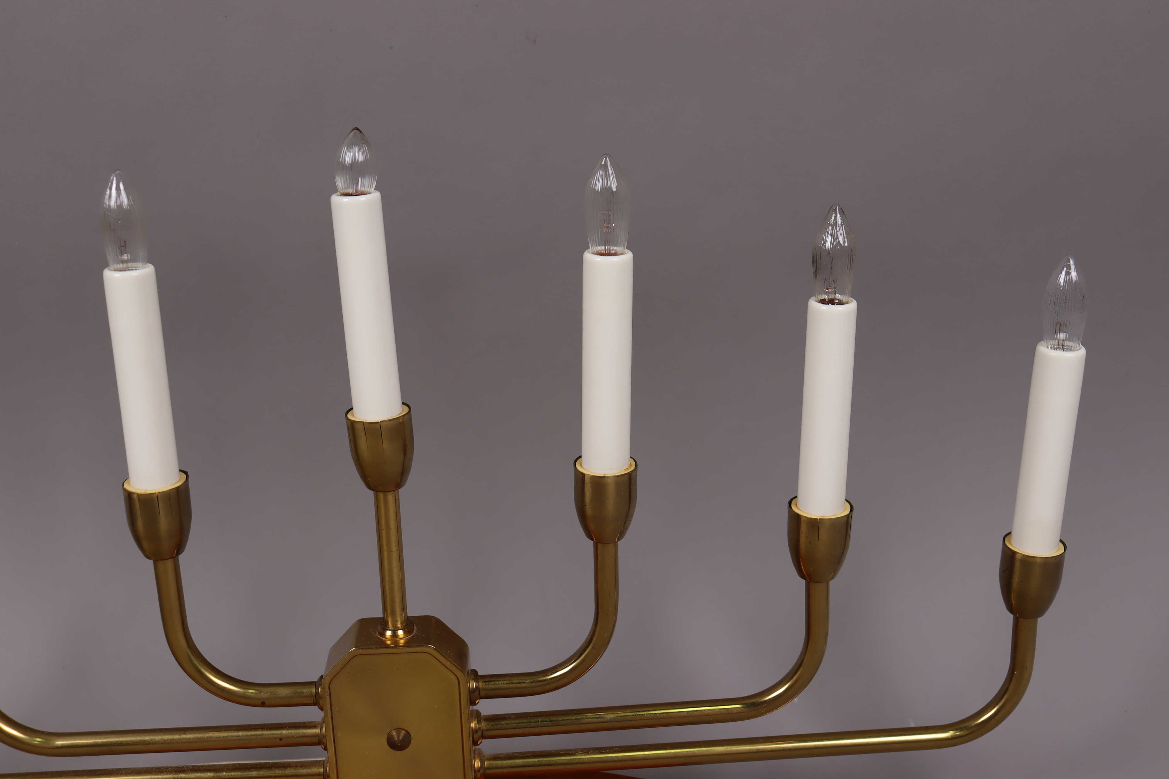 Philips G.K. 220 adventsljusstake, teak … | Auktion.se