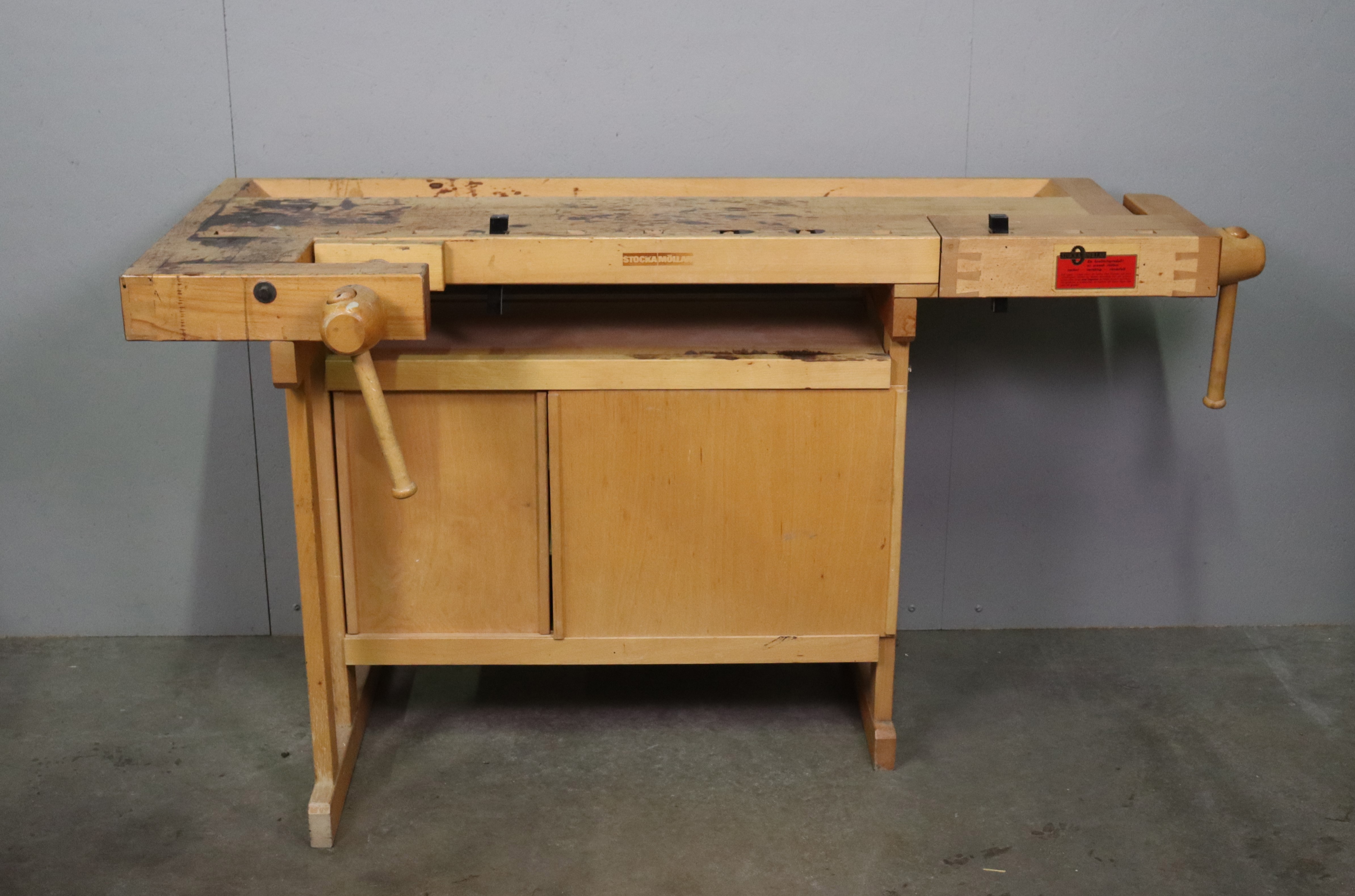 Stockamöllan, snickar -/hyvelbänk i sv… | Auktion.se