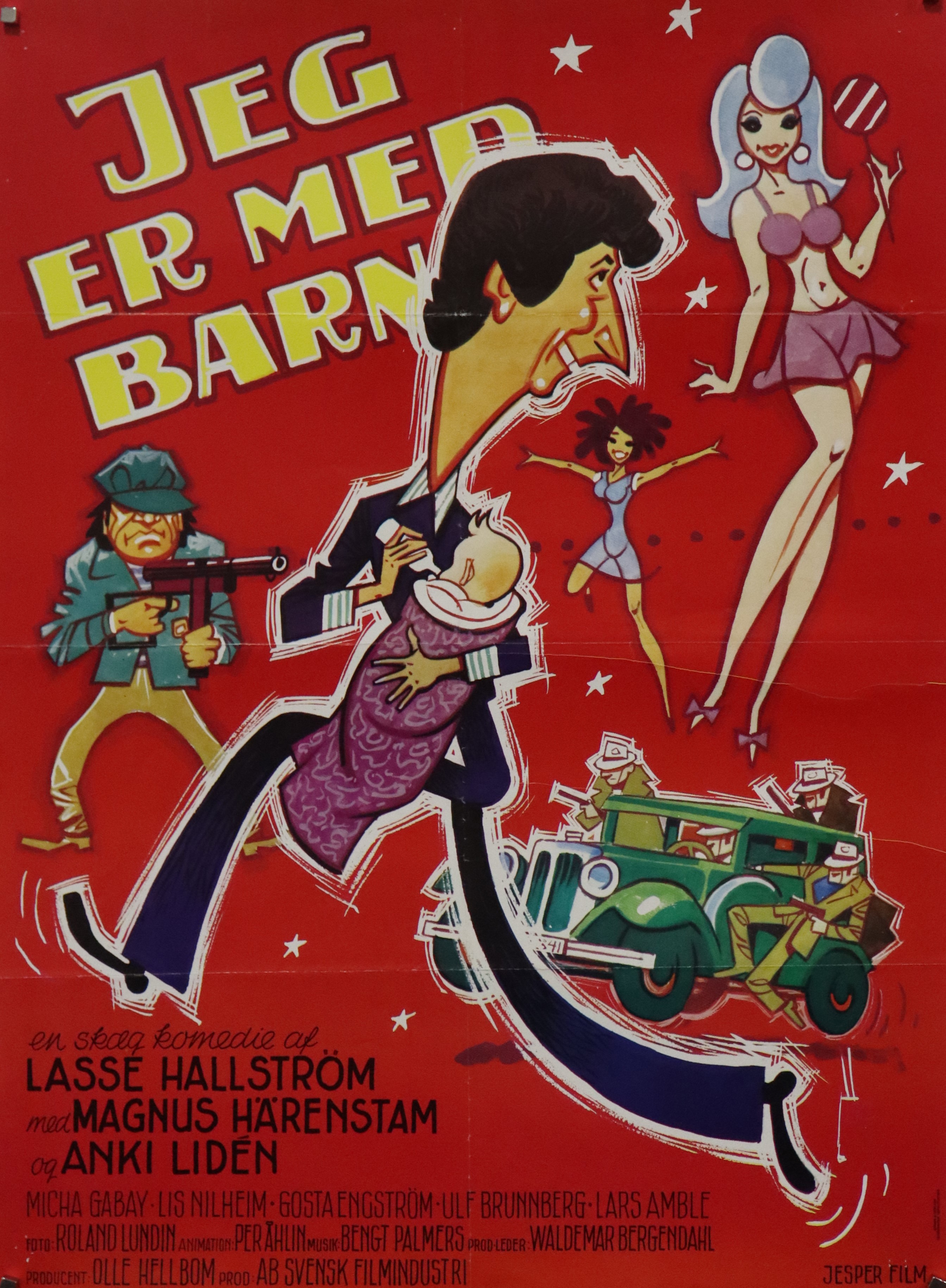 Lasse Hallströms - Jag är med barn, da… | Auktion.se